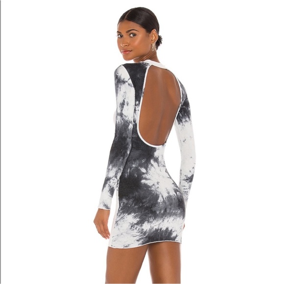superdown | Dresses | Superdown Revolve Ashanti Backless Tie Dye Dress ...